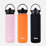 VANN Stainless Steel Water Bottle – 100% Plastic Free & Insulating ...